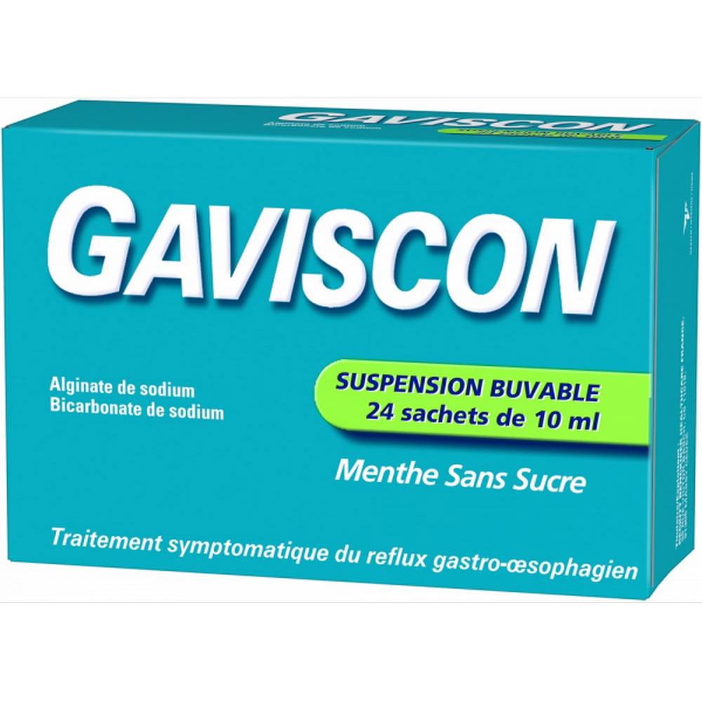 Drinking suspension sachet, 24, Gaviscon - Pahrmacydiscount
