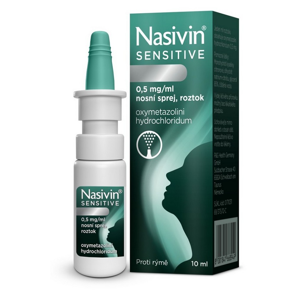Nasivin 0.05% nasal drops 10 ml adult - Pahrmacydiscount