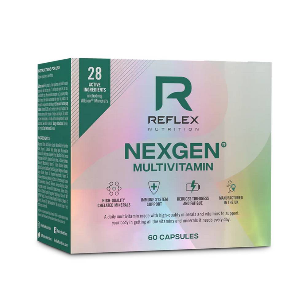 Reflex Nutrition Nexgen 60 capsules,Reflex - Pahrmacydiscount