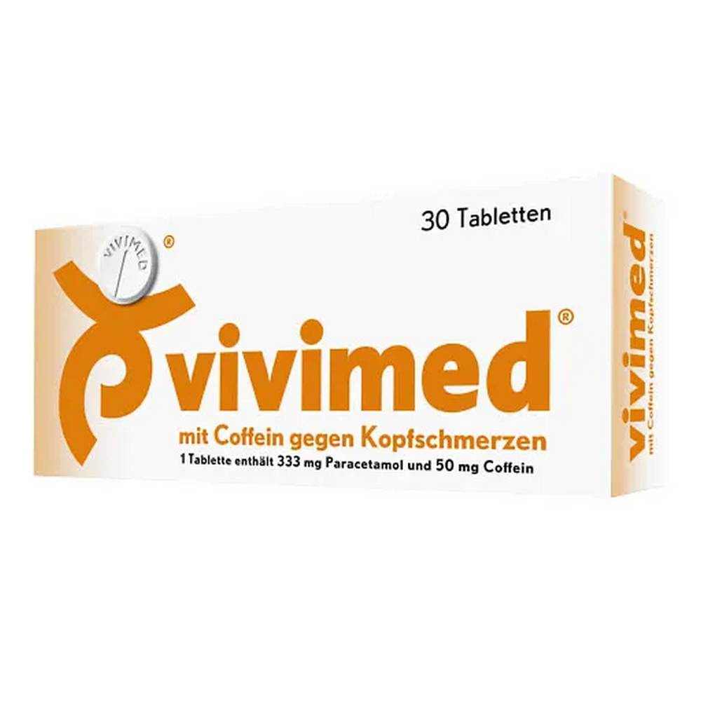 Vivimed, VIVIMED with caffeine, 30 - Pahrmacydiscount
